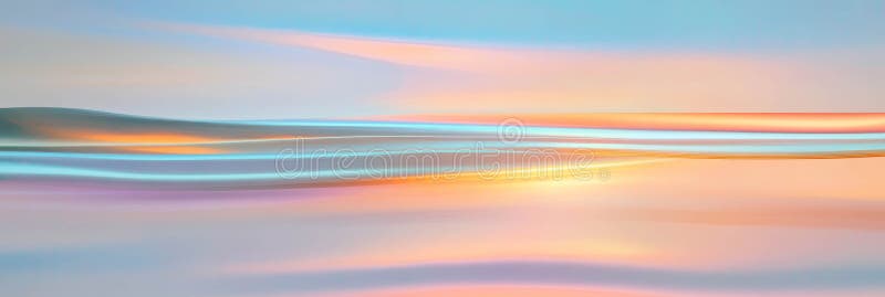 Abstract Soft Subtle Horizontal Stripes with Gentle Gradient for Modern ...