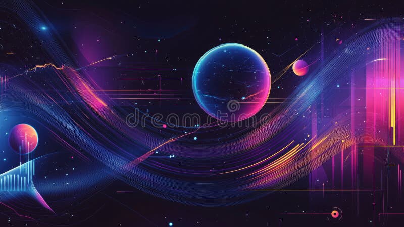 Bright Flowing Streamers Stock Photos - Free & Royalty-Free Stock ...