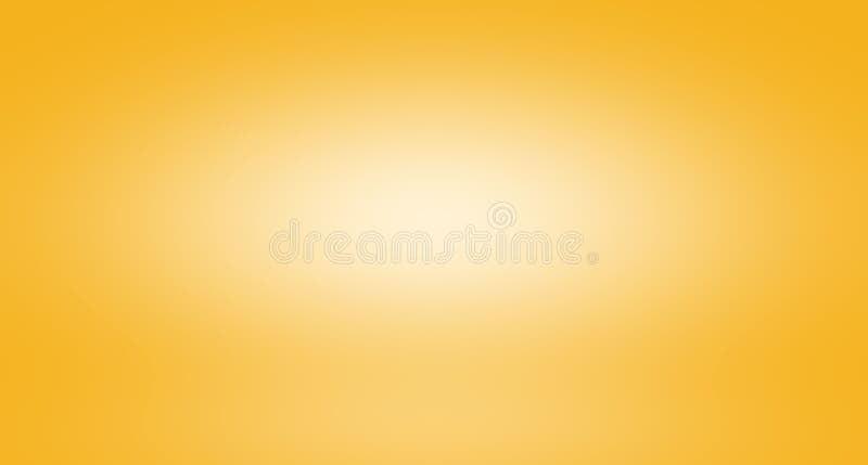 Abstract Solid of Shining Yellow Gradient Studio Wall Room Background ...