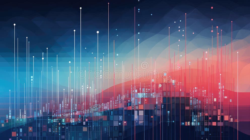 Abstract Sorting Algorithm Data Stock Illustration - Illustration of ...