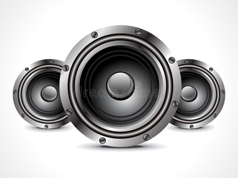 Abstract Speaker Sound stock illustration. Illustration of warm - 8621566
