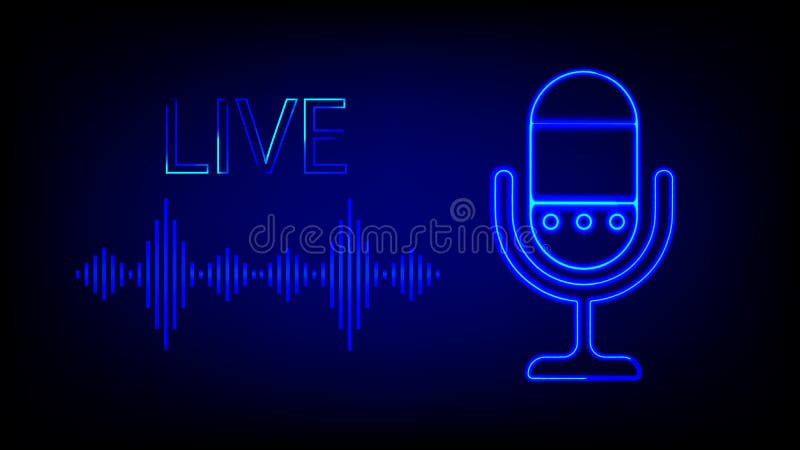 Abstract Sound Wave Blue Digital Frequency Wavelength Graphic Design ...