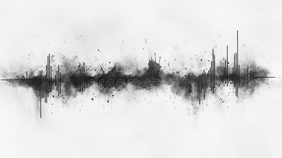 Abstract Sound Wave Graphic Stock Illustration - Illustration of ...