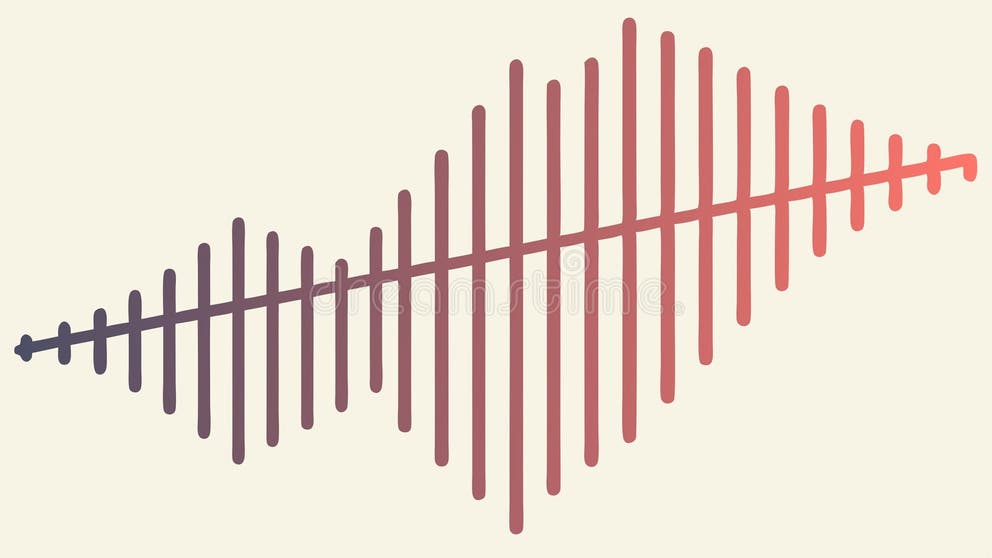 Abstract Sound Wave Graphic, Audio and Acoustic Visualization. Vector ...