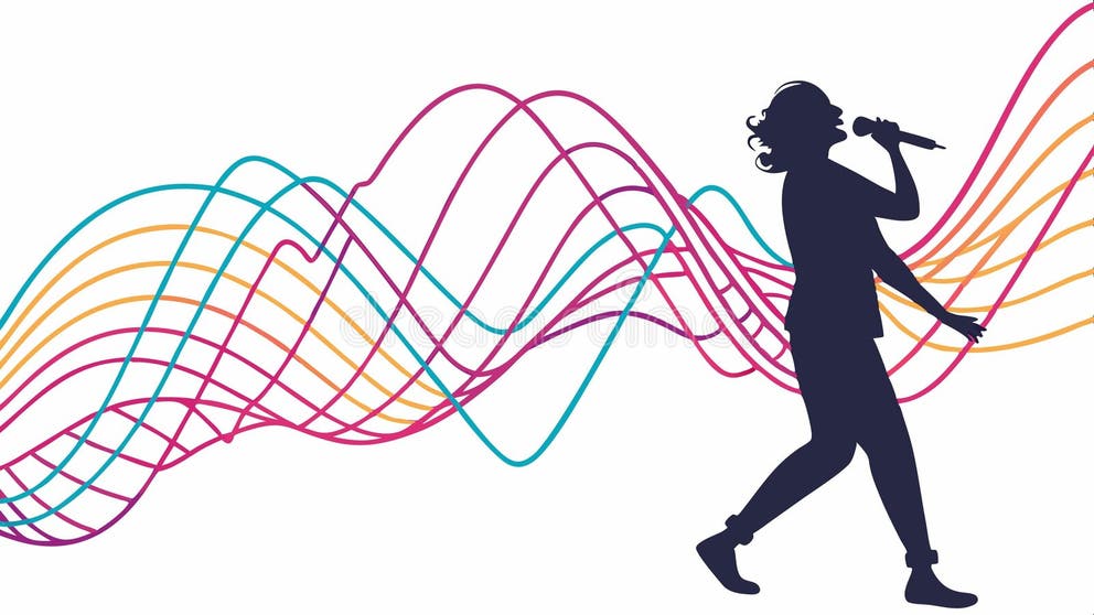 Abstract Sound Wave Lines, Audio Frequency, Music Visual Vector Design ...