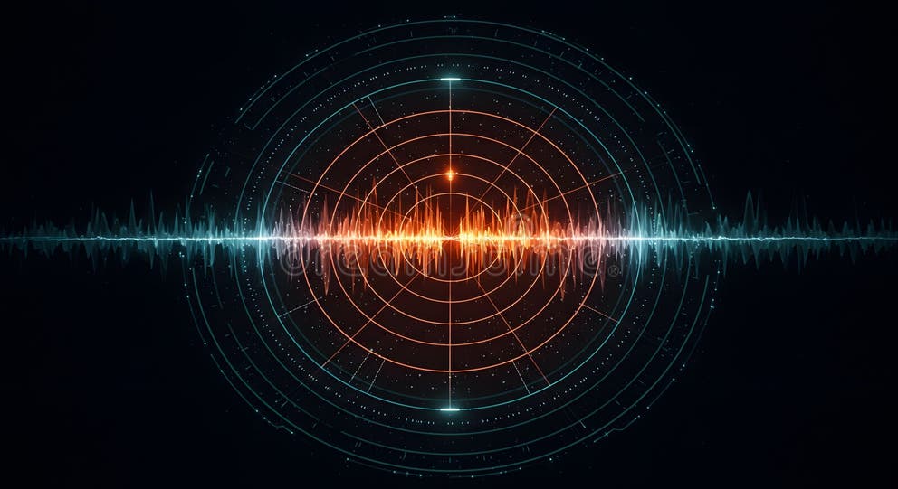 Abstract Sound Wave Visualization: Dynamic Energy and Frequency ...