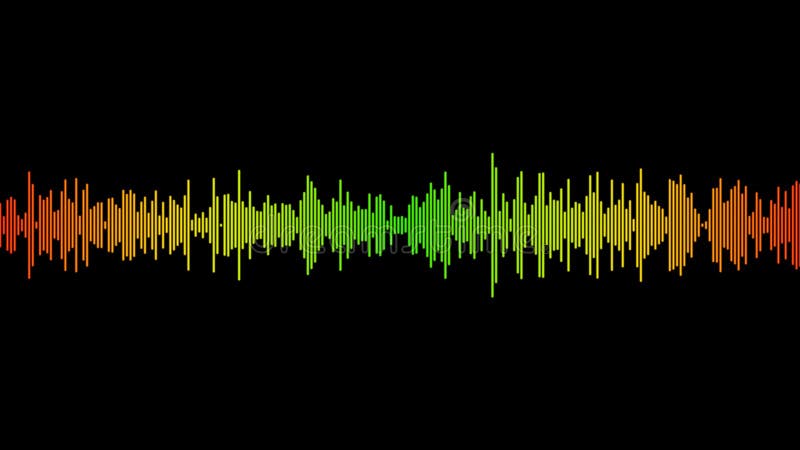 Abstract Sound Waves Speaker Voice Waveform Audio BGM Image Stock ...