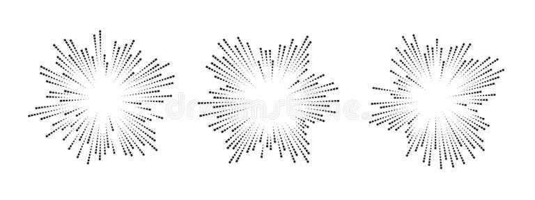 Abstract Soundwave Design with Three Circular Patterns. Each Pattern ...