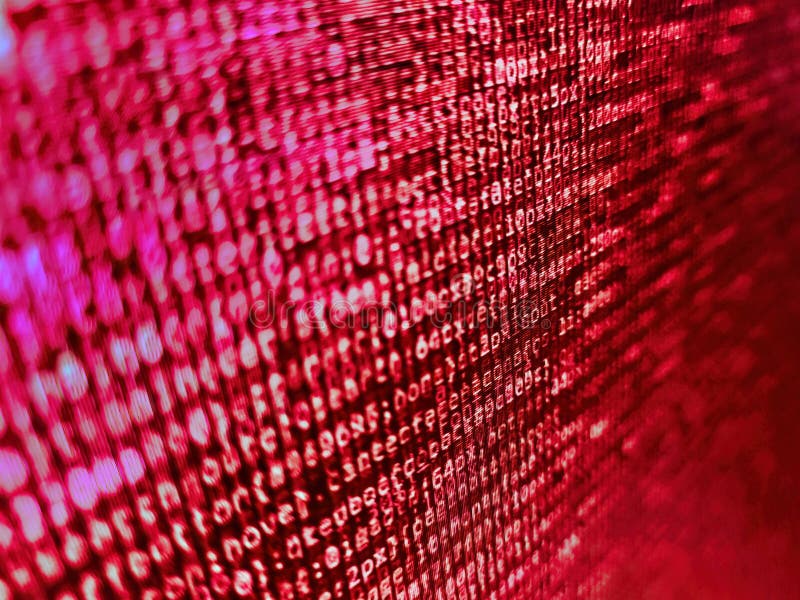 Abstract Source Code Background Programming Code Screen Of Software Developer Writing