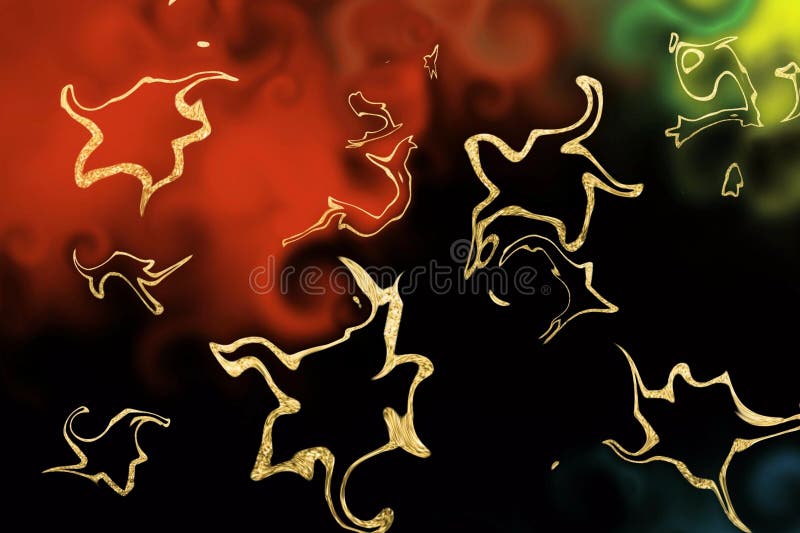 Space Ambient Background Abstract Shades Shapes Colors and Blurs Stock ...