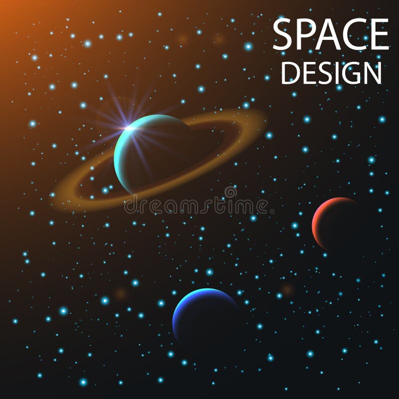 Space with since stock illustration. Illustration of green - 112343817