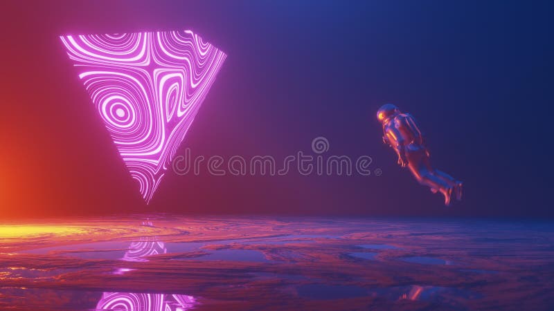 Abstract Space ,exploration of the the Planet`s Surface. Space Travel ...