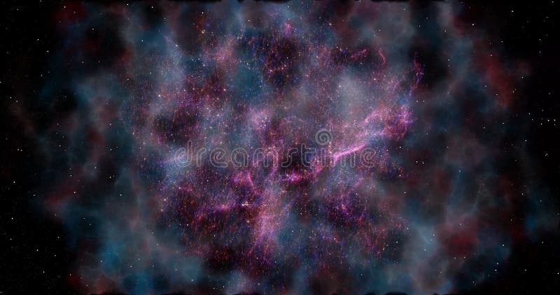 Abstract Space Galaxy Stardust Background Stock Illustration ...