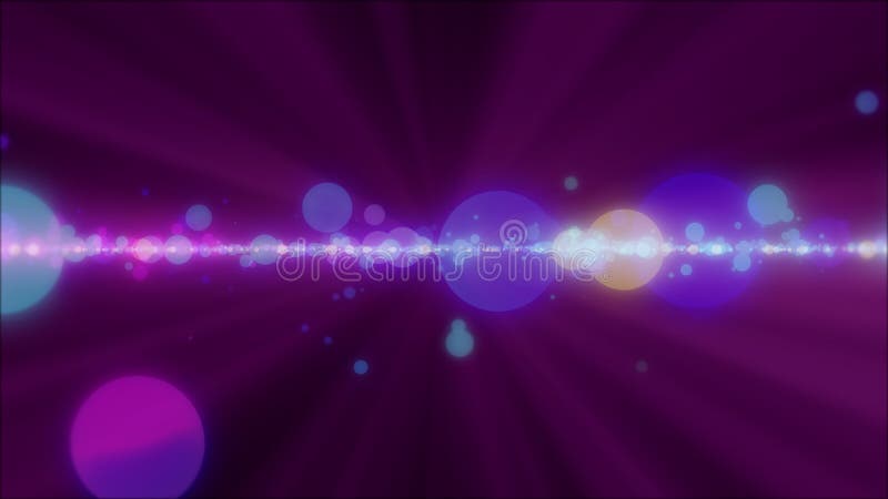 Abstract Space Spots Circles Particles Stock Illustration ...