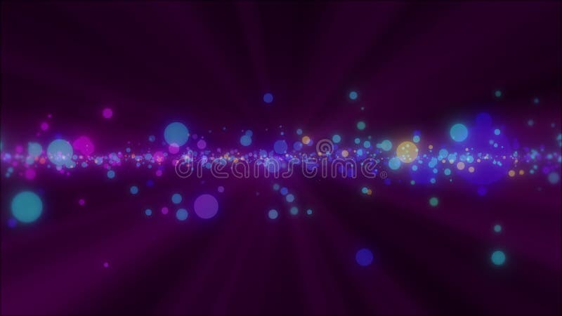 Abstract Space Spots Circles Particles Stock Illustration ...