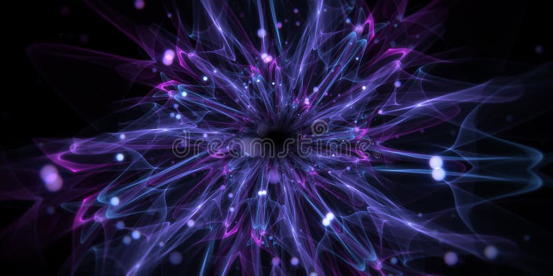 Abstract Space Tunnel. Infinite Zoom Stock Illustration - Illustration ...