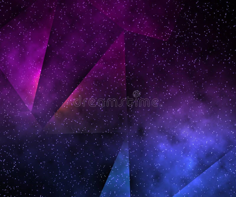 Abstract Space Violet Background Stock Illustration - Illustration of ...