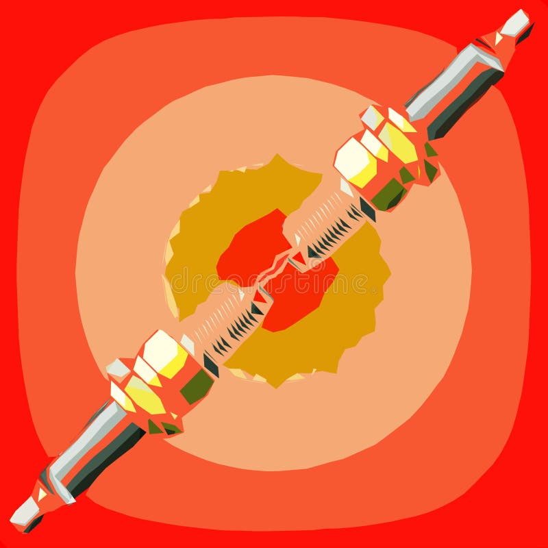 Abstract Spark and Flow Light Blue Isolate on Black Background, Vector ...