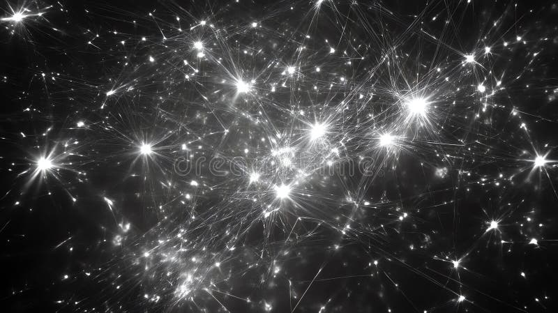 Abstract Sparkle Background: Glowing Stars and Cosmic Dust, Perfect for ...
