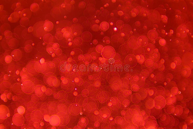 Abstract Sparkle Bokeh Light Effect With Red Background Abstract Bokeh