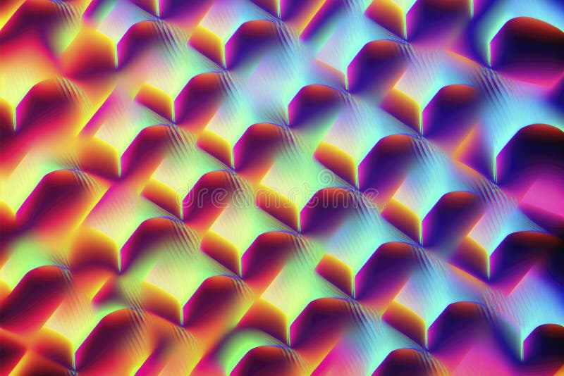 Abstract Sparkle Hologram Colorful Background, Futuristic Technology AI ...