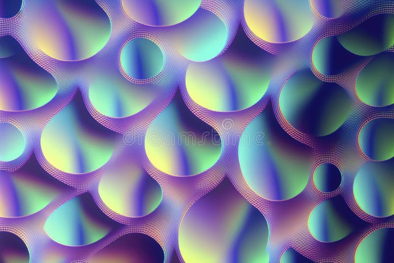 Abstract Sparkle Hologram Colorful Background, Futuristic Technology AI ...