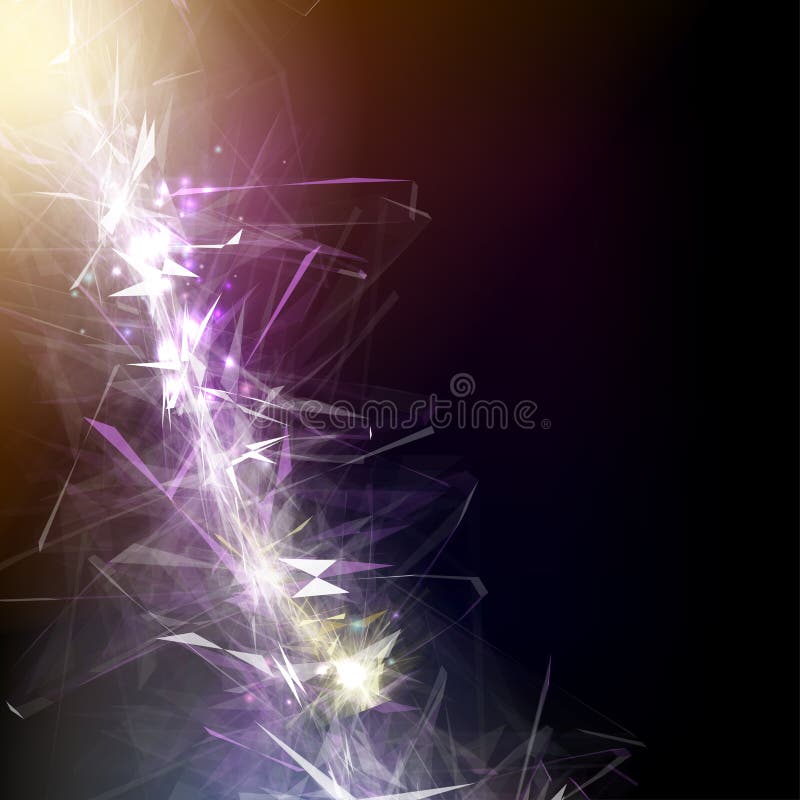 Abstract sparkle line stock vector. Illustration of glow - 52226225