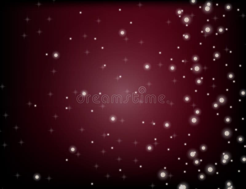 Abstract Sparkling Stars Black Holiday Background Bokeh Effect. Stock ...