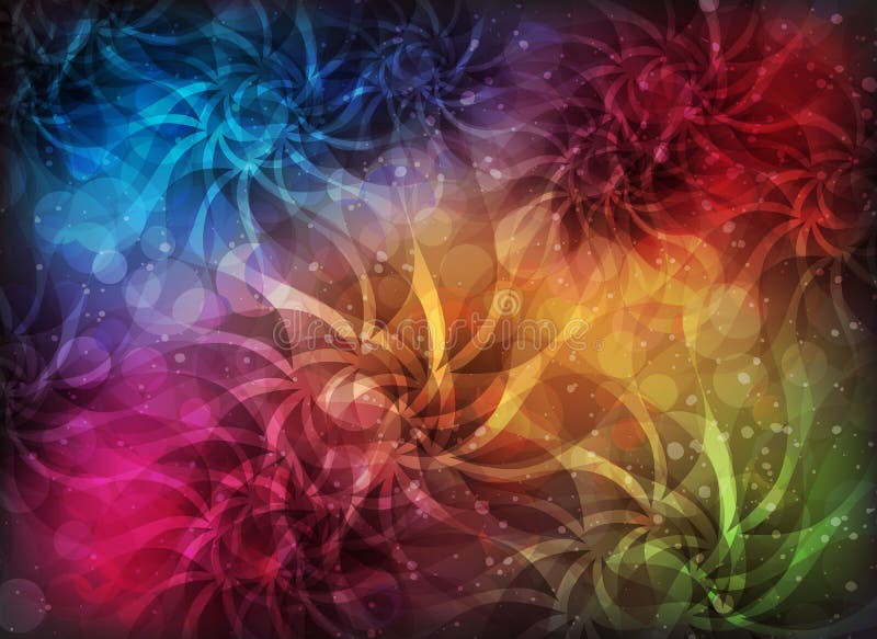 Abstract Spectral Background Stock Vector - Illustration of cheerful ...