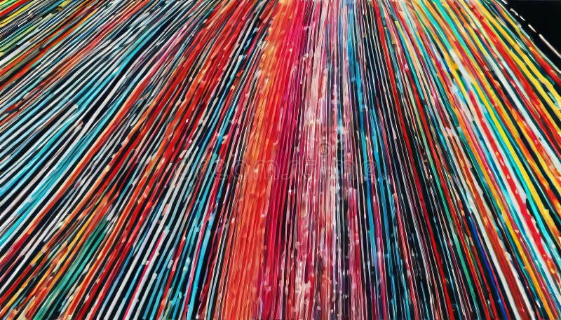 Abstract Spectrum Threads stock photo. Image of colorful - 318456450