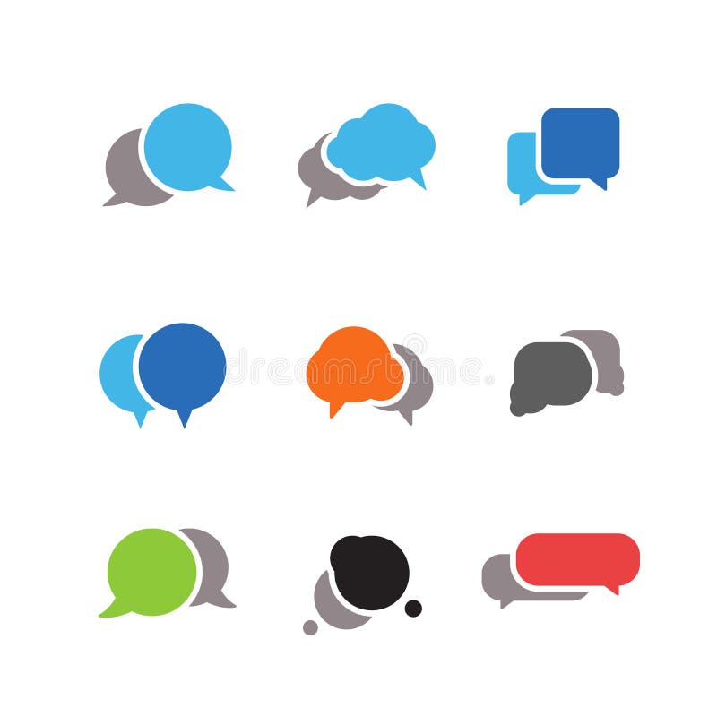 Conversation Clouds Stock Illustrations – 2,161 Conversation Clouds ...