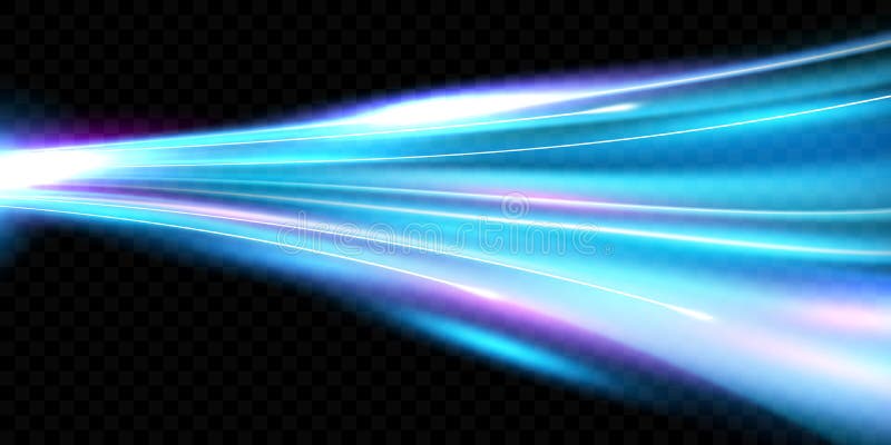 Abstract Speed Blue Line Background Poster with Dynamic. Light Effect ...