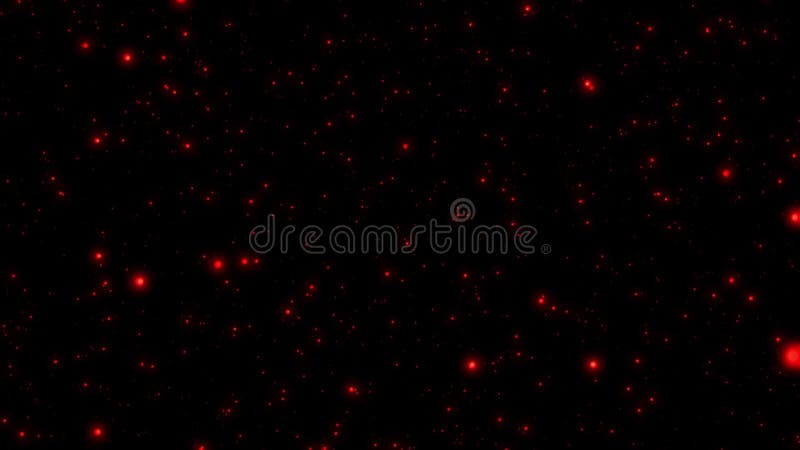 Speed Inside a Red Particles Field Overlay Loopable Background Stock ...
