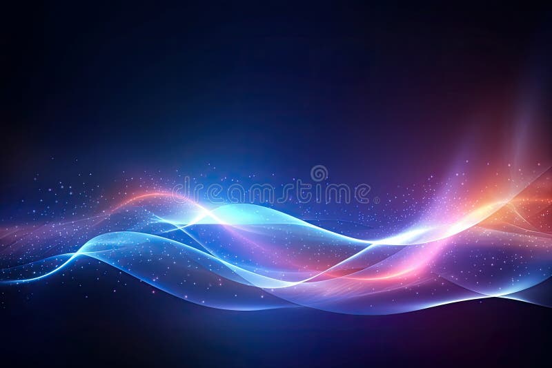 Abstract Speed Light Trails Effect Path, Fast Moving Neon Futuristic ...