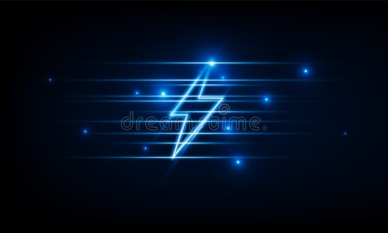 Abstract Speed Lightning Bolt Out Technology Background Hitech ... Abstract Speed Lightning Bolt Out Technology Background Hitech ...