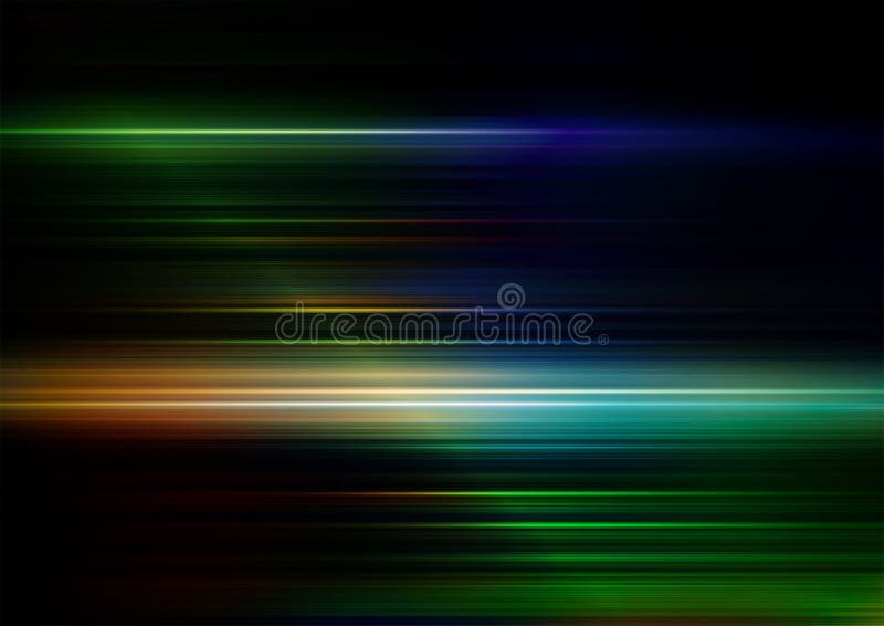 Abstract Speed Lines with Colors Background Stock Vector - Illustration ...
