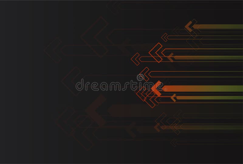 Abstract Speed Movement of Arrows Stock Vector - Illustration of modern ...
