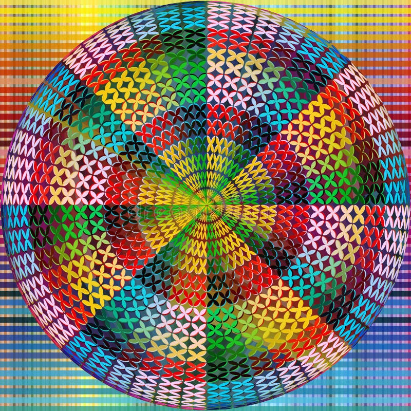 Abstract sphere stock illustration. Illustration of decor - 20895167