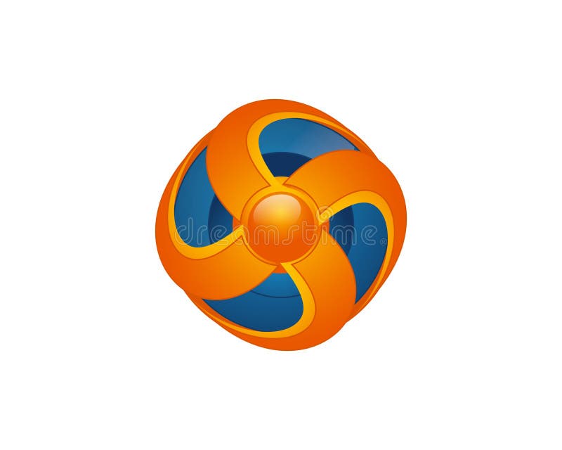 Abstract Sphere Circle X Logo Stock Vector - Illustration of modern ...