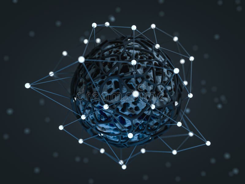 Abstract Sphere, Consisting of Points. Futuristic Technology Space ... Abstract Sphere, Consisting of Points. Futuristic Technology Space ...
