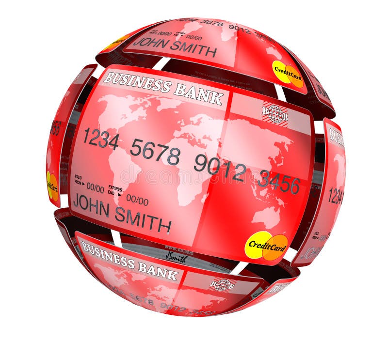 Earth Sphere Credit Cards Stock Illustrations – 9 Earth Sphere Credit ...