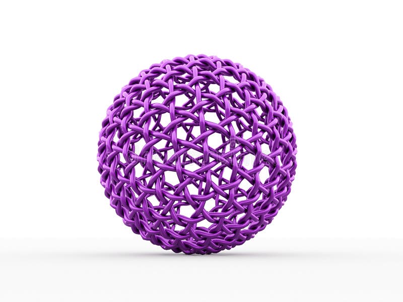 Abstract sphere isolated stock illustration. Illustration of concept ...
