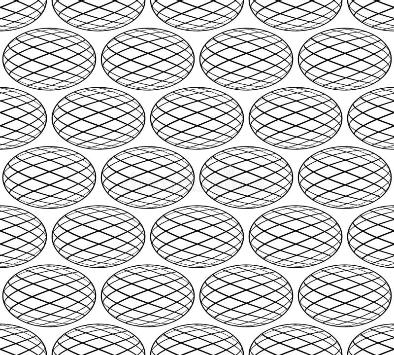 Abstract sphere pattern stock vector. Illustration of oval - 113921432