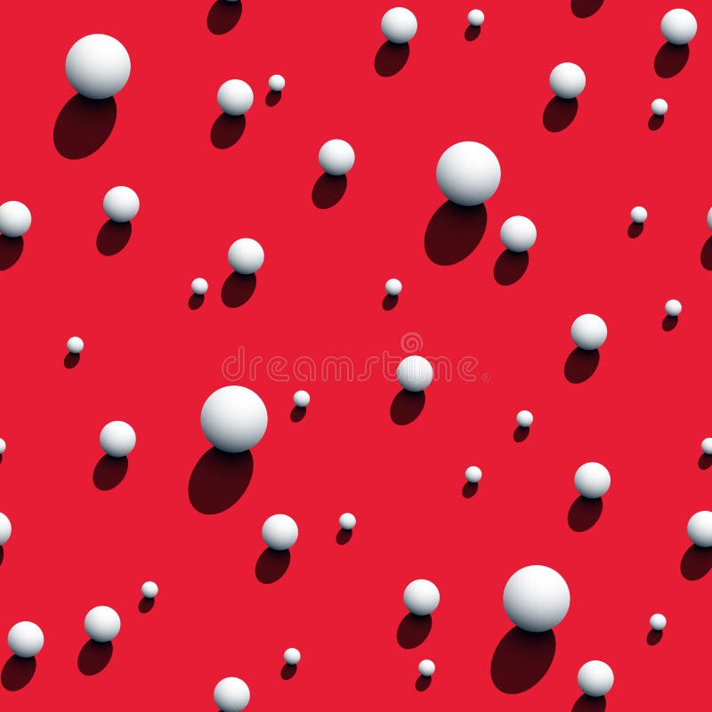 Abstract Sphere and Shadows 3d Like Texture. Stock Vector ...