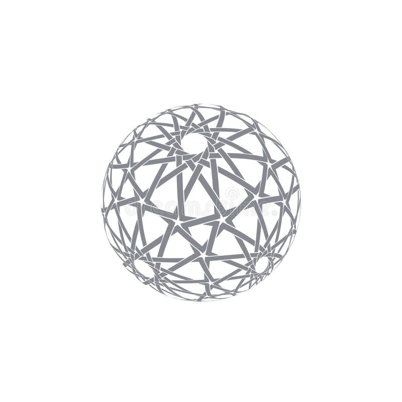 Abstract Sphere with Traditional Arabic Pattern. Stock Vector ...