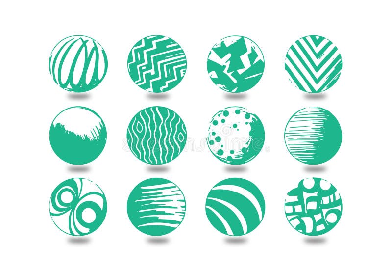 Abstract Sphere Vector Illustration: Versatile Vector Sphere Elements ...
