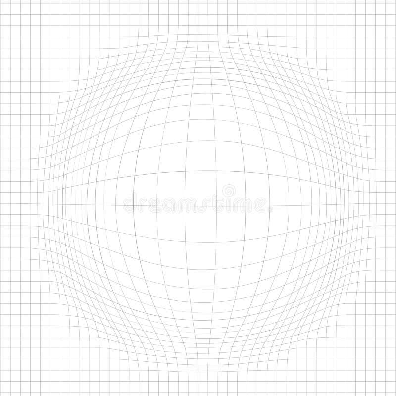 Abstract Spherical Grid Line Pattern Geometric Background Stock ...
