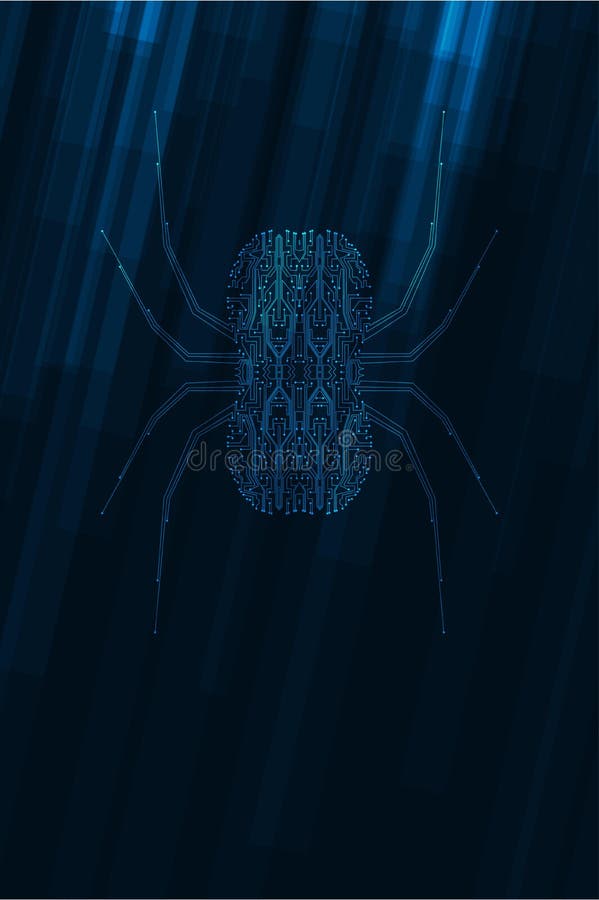 Abstract Spider Illustration Stock Vector - Illustration of ...