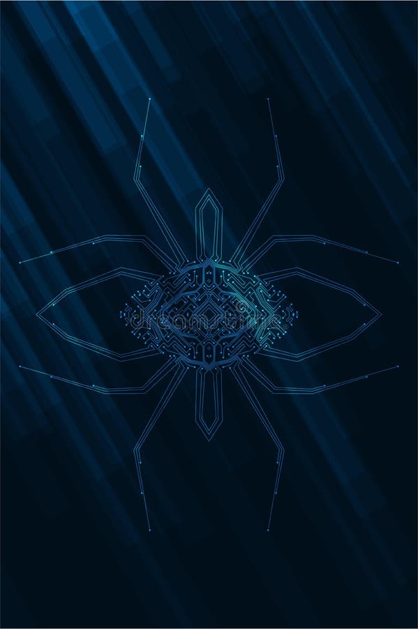 Abstract spider cartoon stock vector. Illustration of gift - 36918700