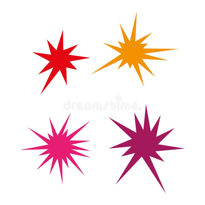 Spiked Star Stock Illustrations – 133 Spiked Star Stock Illustrations ...